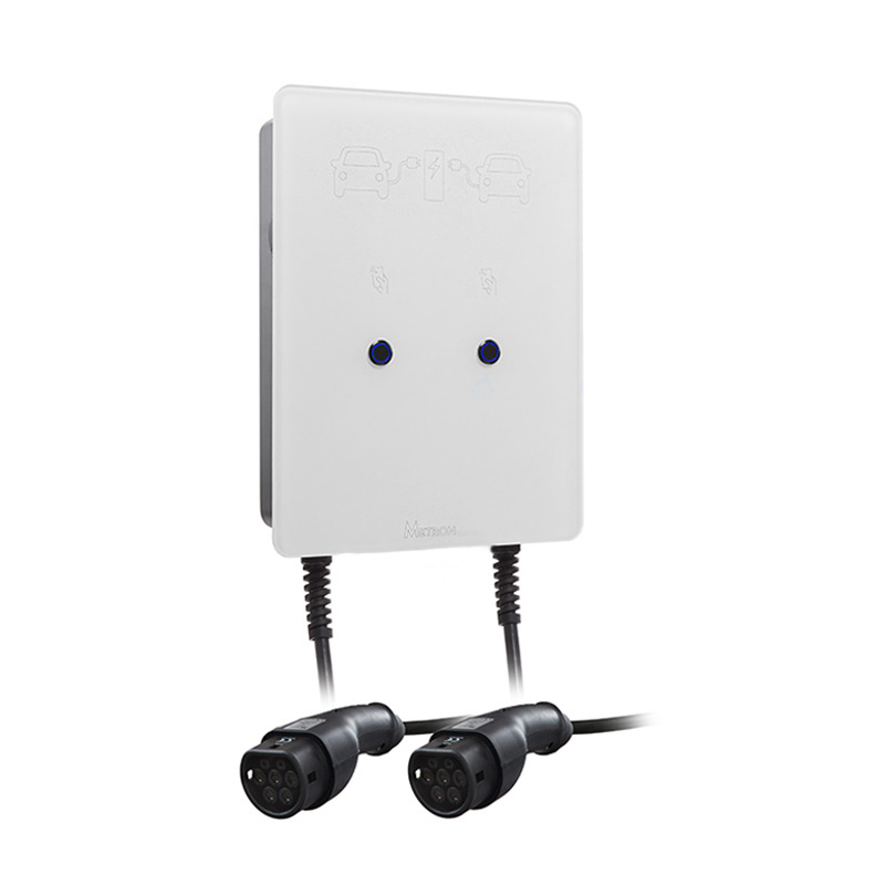 Duo charging station with cables (2 x 7.4kW) - Electric-Star